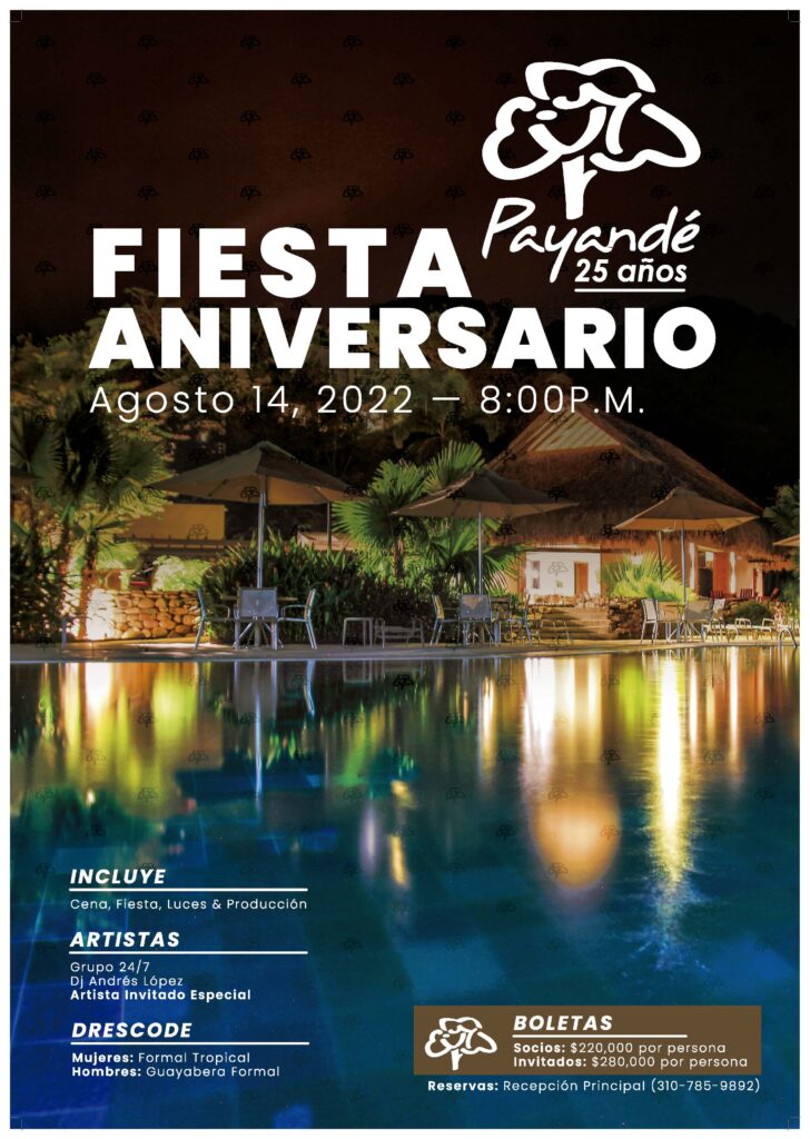 aniversario - Club Payandé